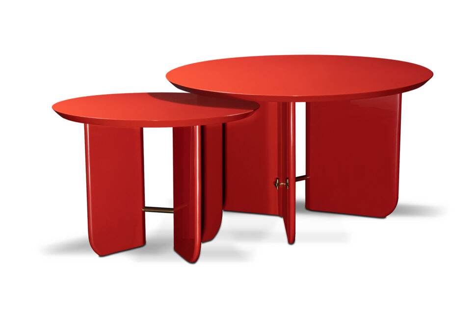 Red Edition - Table basse Be Good, Laque rouge,Large - Homepage